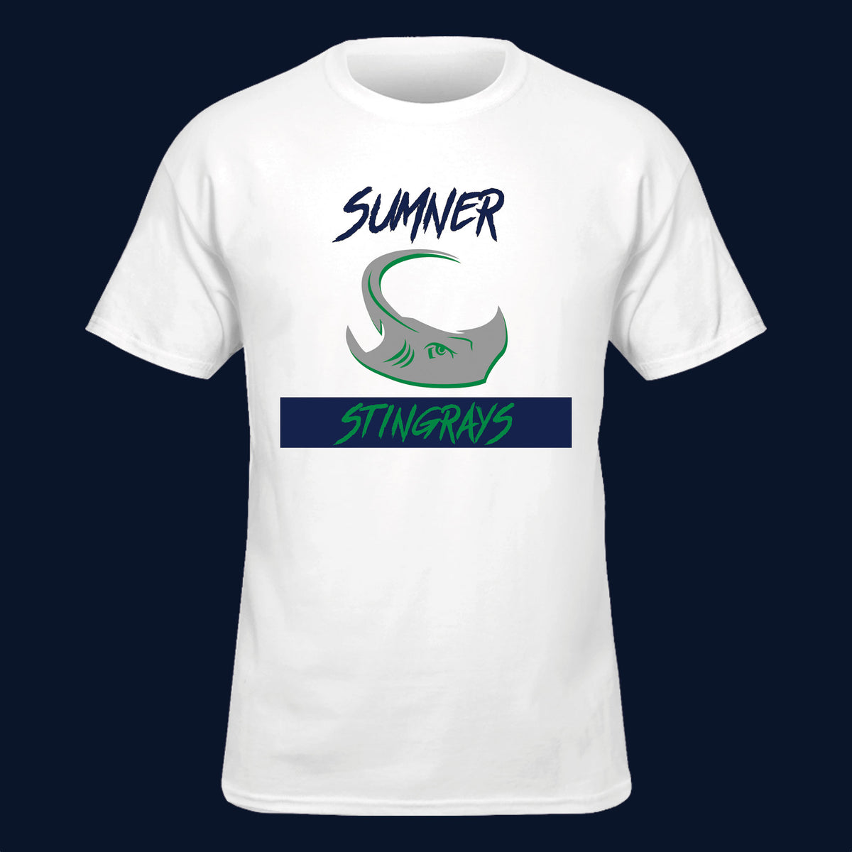 Sumner Stingrays Block Shirt - Peachy Brass